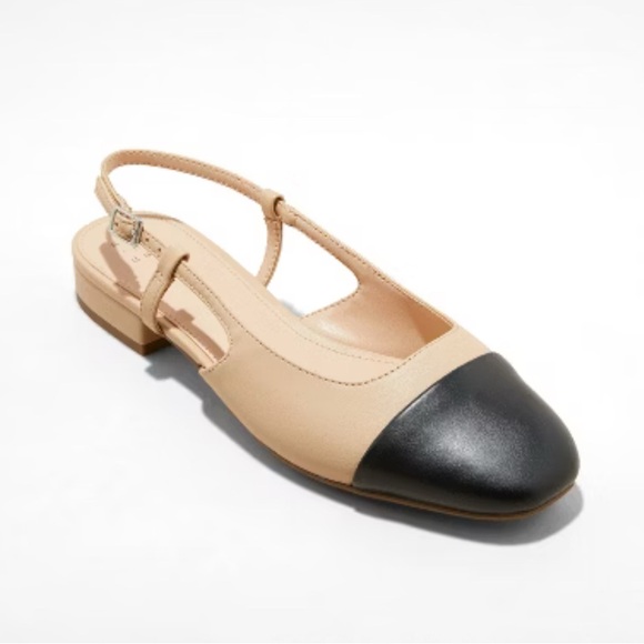a new day | Shoes | Nwt A New Day Target Nwt Tan Maxine Cap Toe Flats ...
